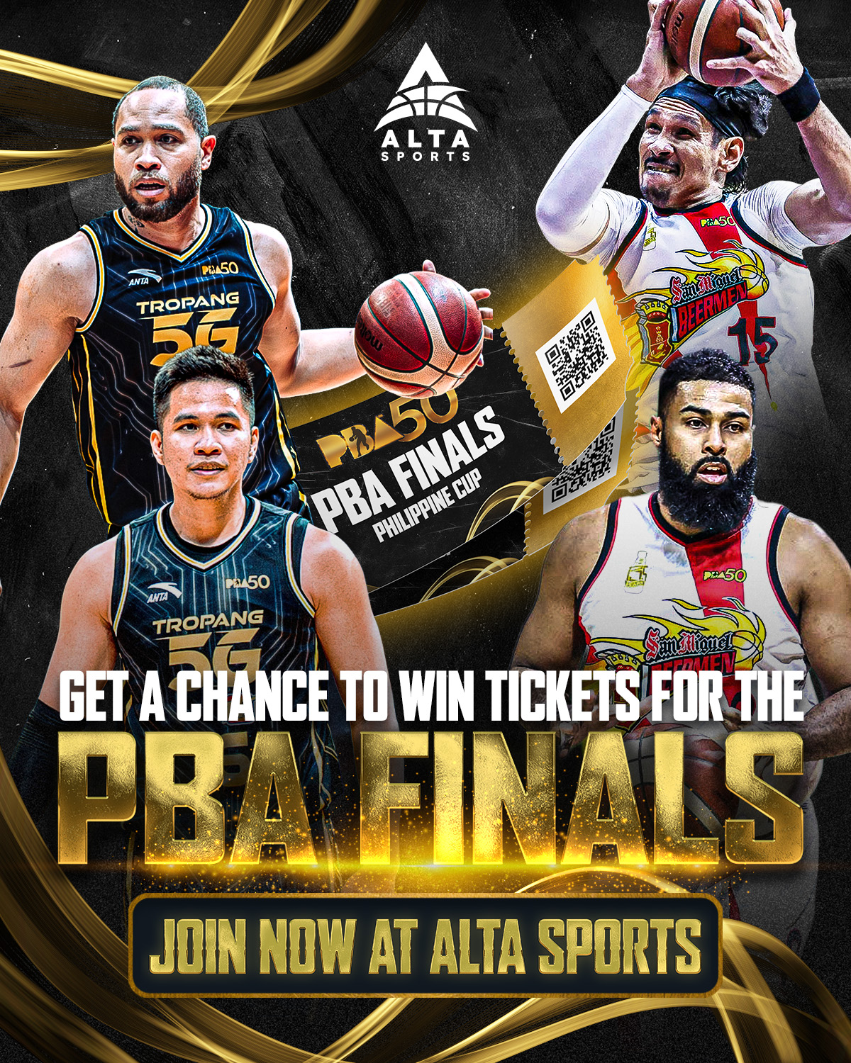 Alta Sports brings fans courtside with PBA 50 Philippine Cup Finals ...